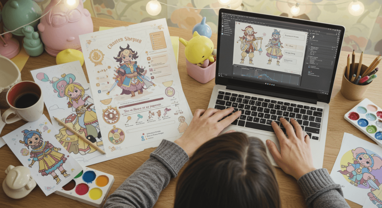How To Create A Character Sheet Template: A Complete Guide for Writers ...