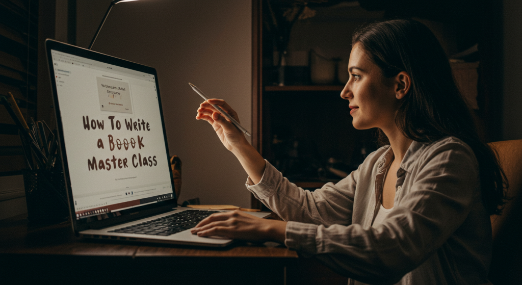 How To Write A Book Master Class