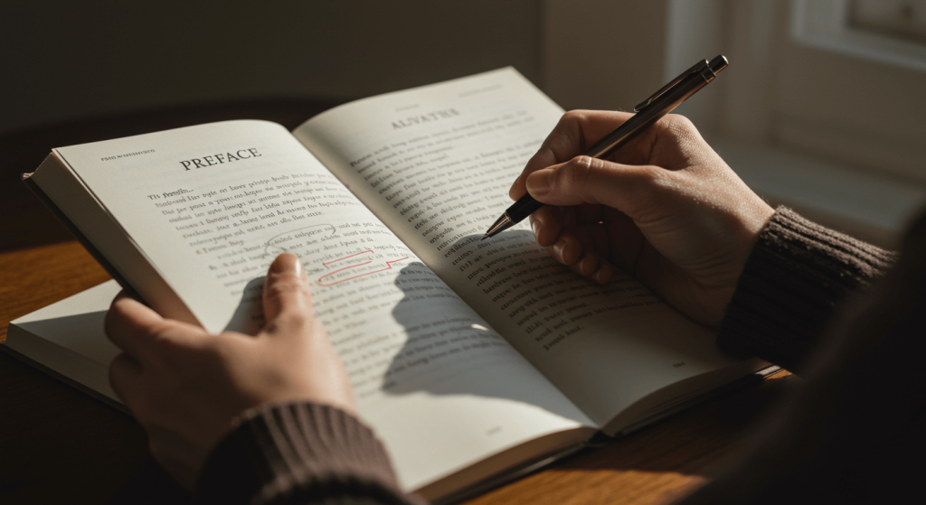 How To Write A Preface Of A Book