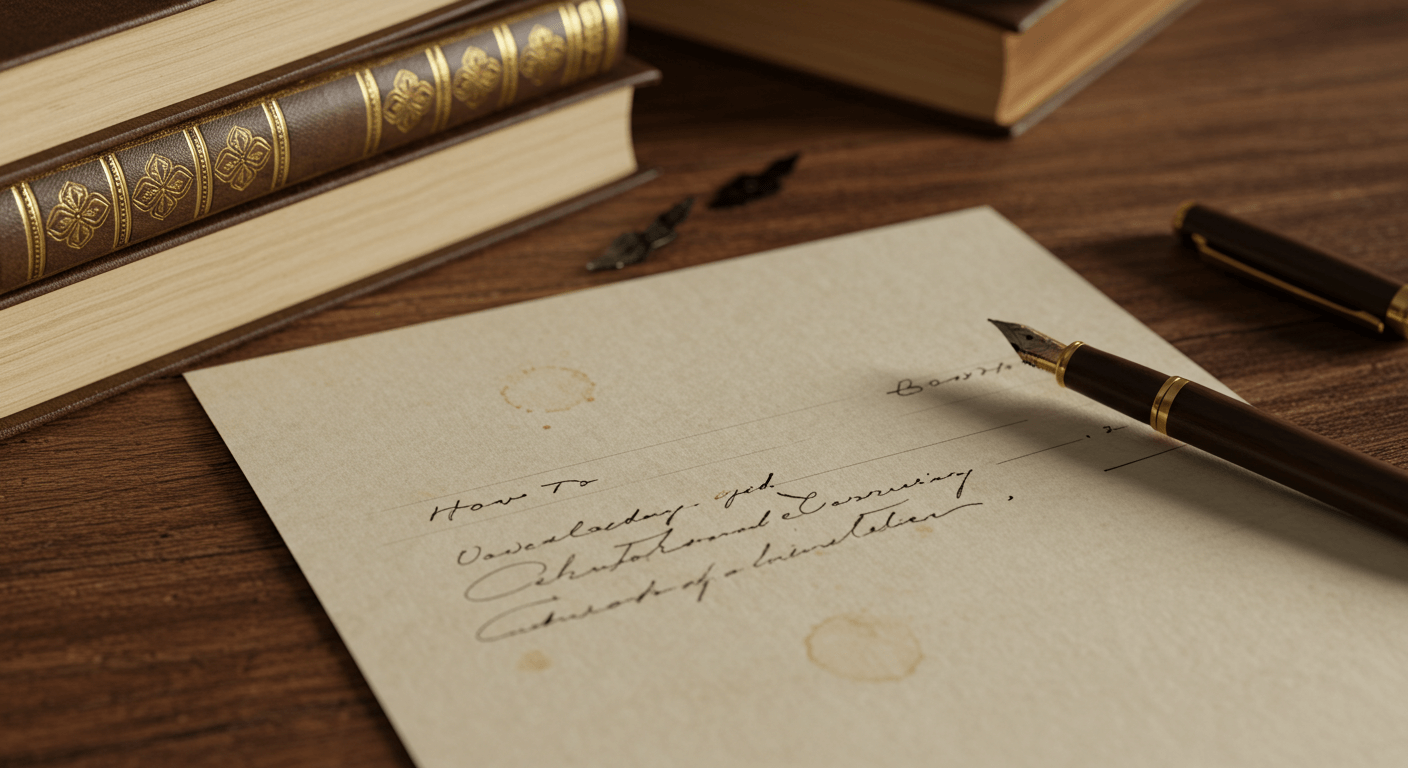 How To Write A Book Cover Letter